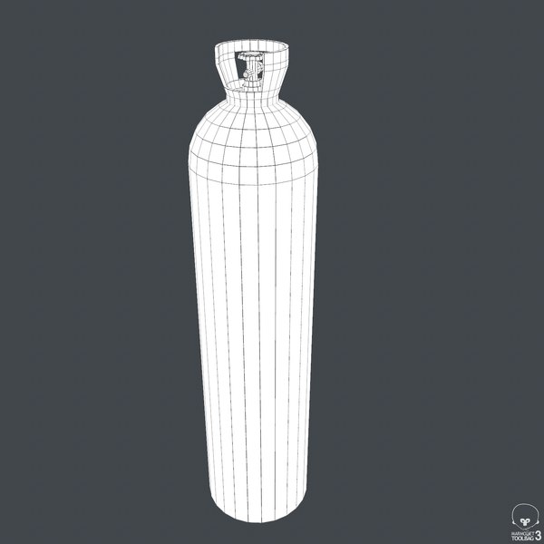 oxygen tank 3d max