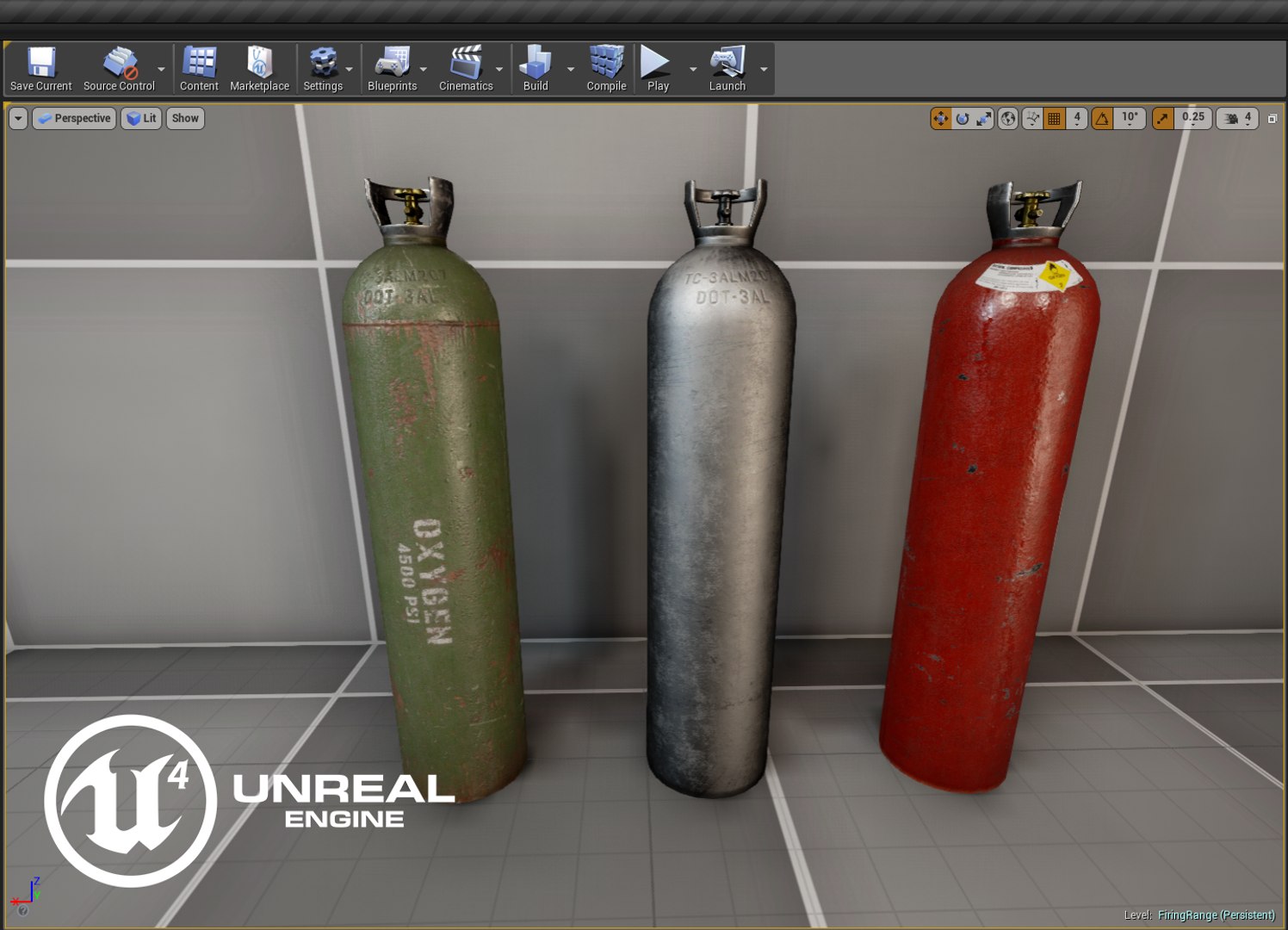 Oxygen Tank 3d Max