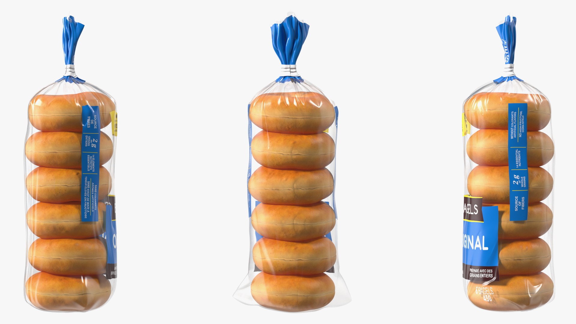 3D Bagel Pack - TurboSquid 2041558