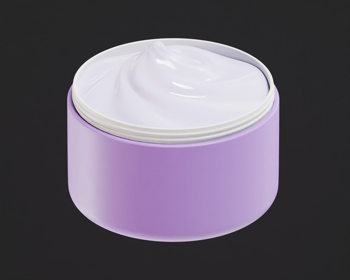 3D Cosmetics Cream Jar Model - TurboSquid 2125555