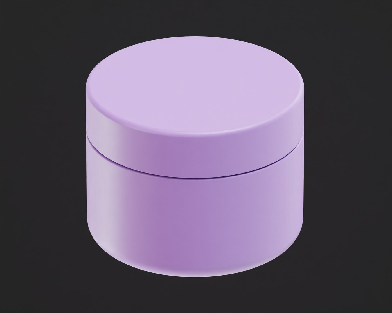 3D Cosmetics Cream Jar Model - TurboSquid 2125555