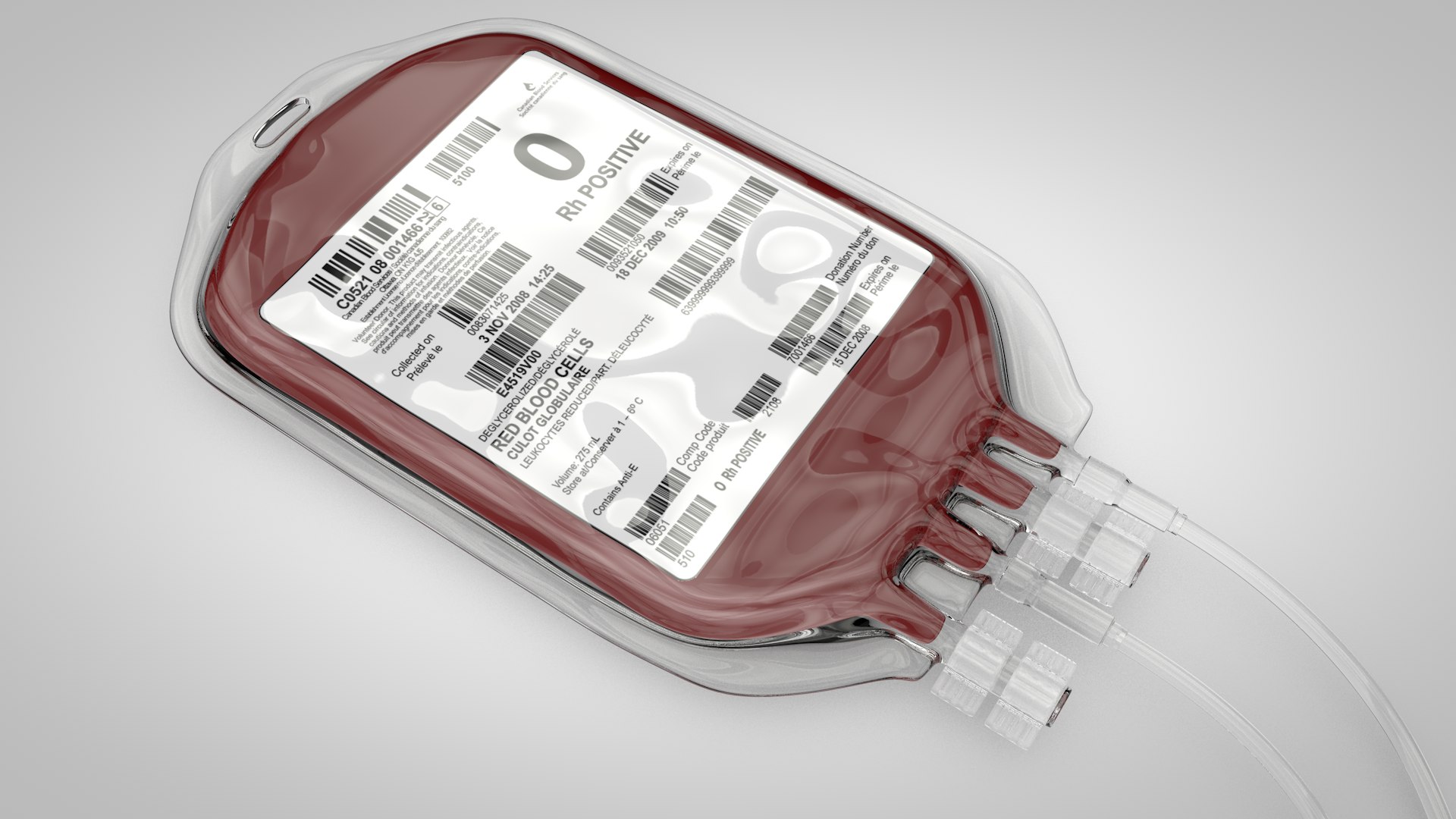 3D Blood Bag - TurboSquid 1381594