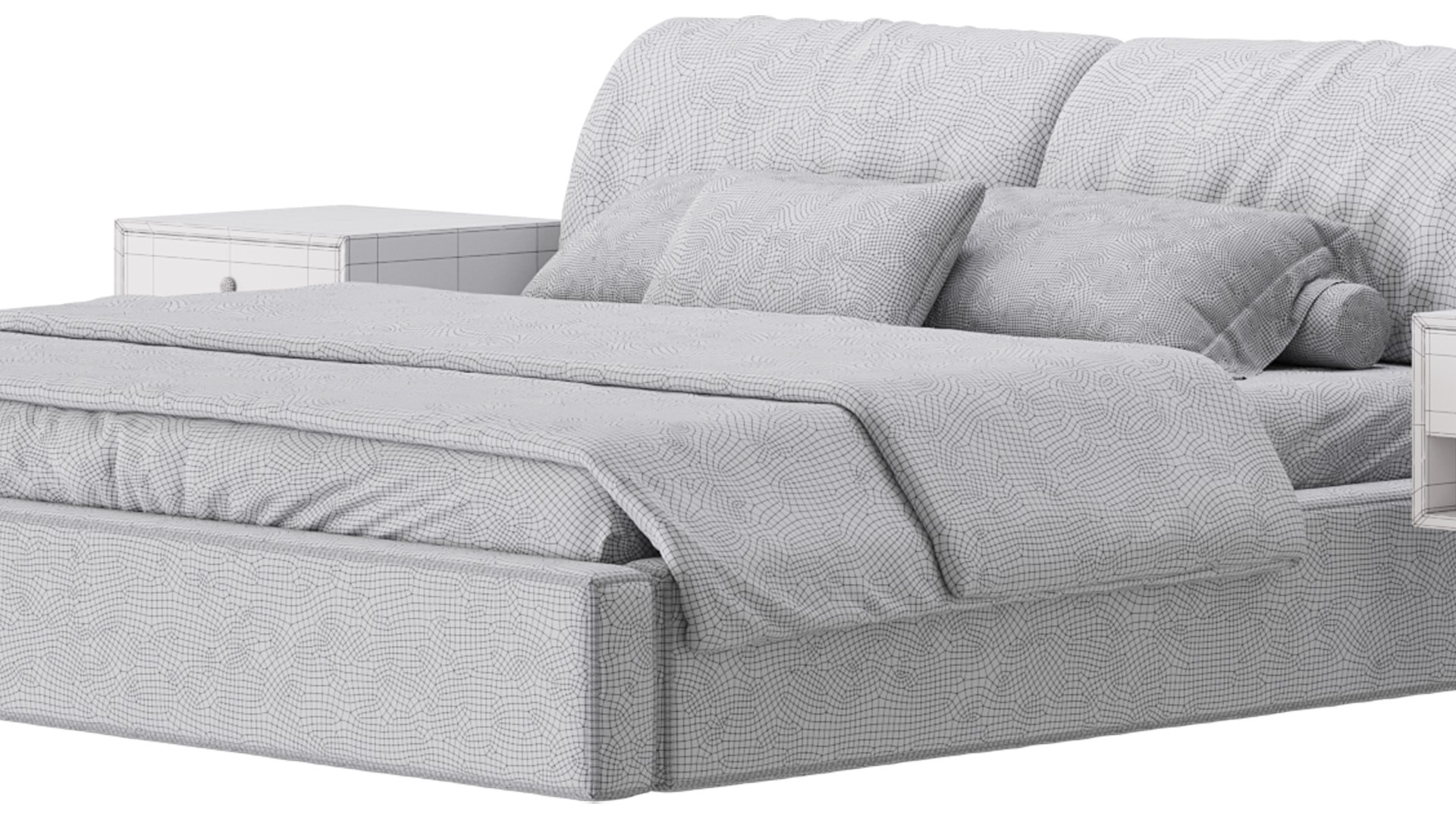 Brown Genuine Bed 3D Model - TurboSquid 2190191