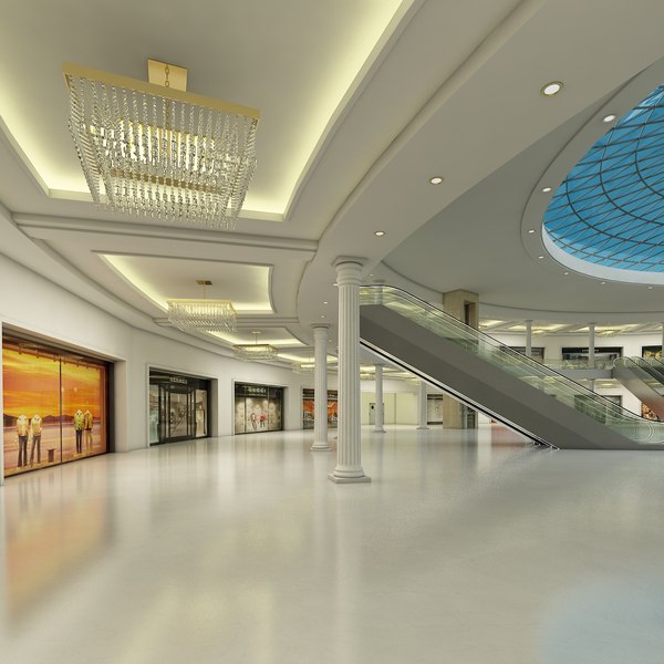 3d model shopping mall 5