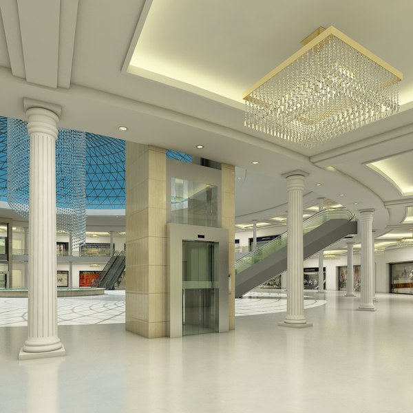 3d model shopping mall 5