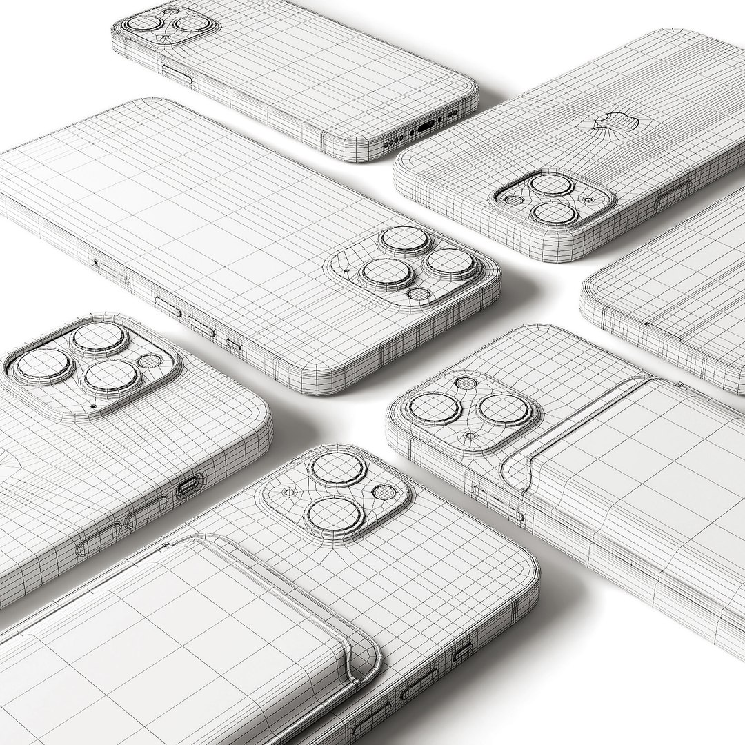 Apple IPhone 13 3D Model - TurboSquid 1827752