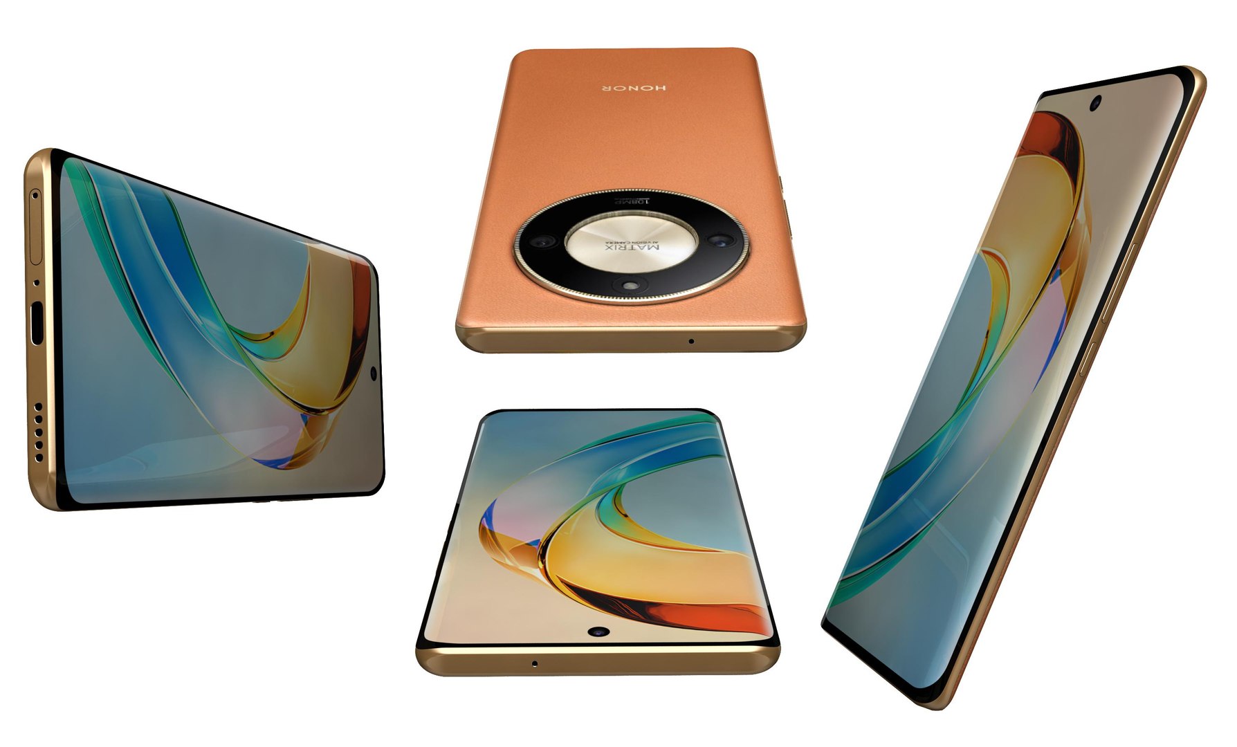 3D Honor X50 Orange - TurboSquid 2100697