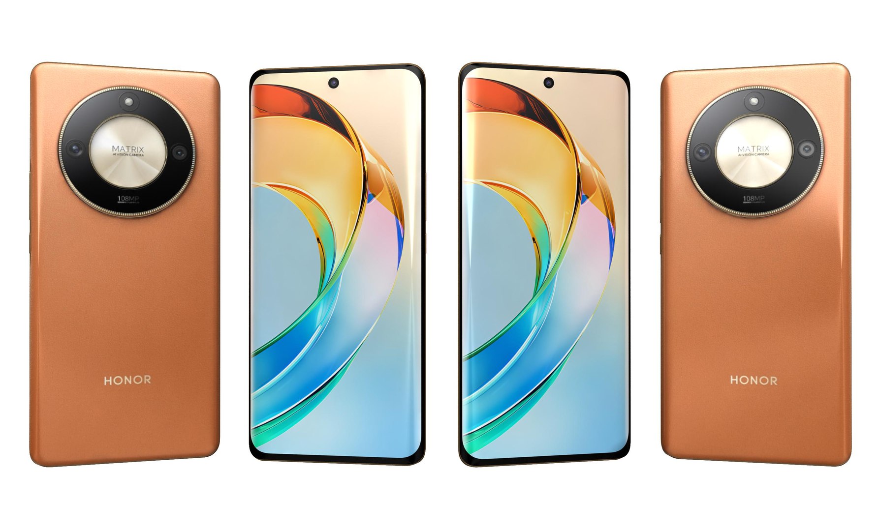 3D Honor X50 Orange - TurboSquid 2100697