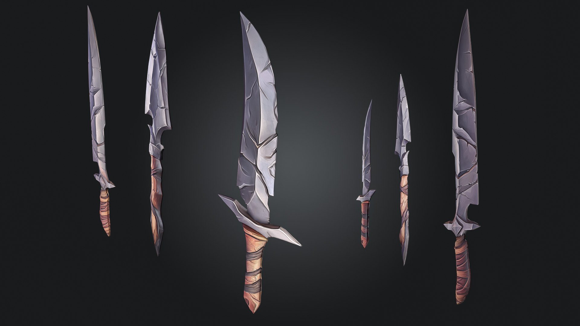 Daggers 3D Model - TurboSquid 2160662