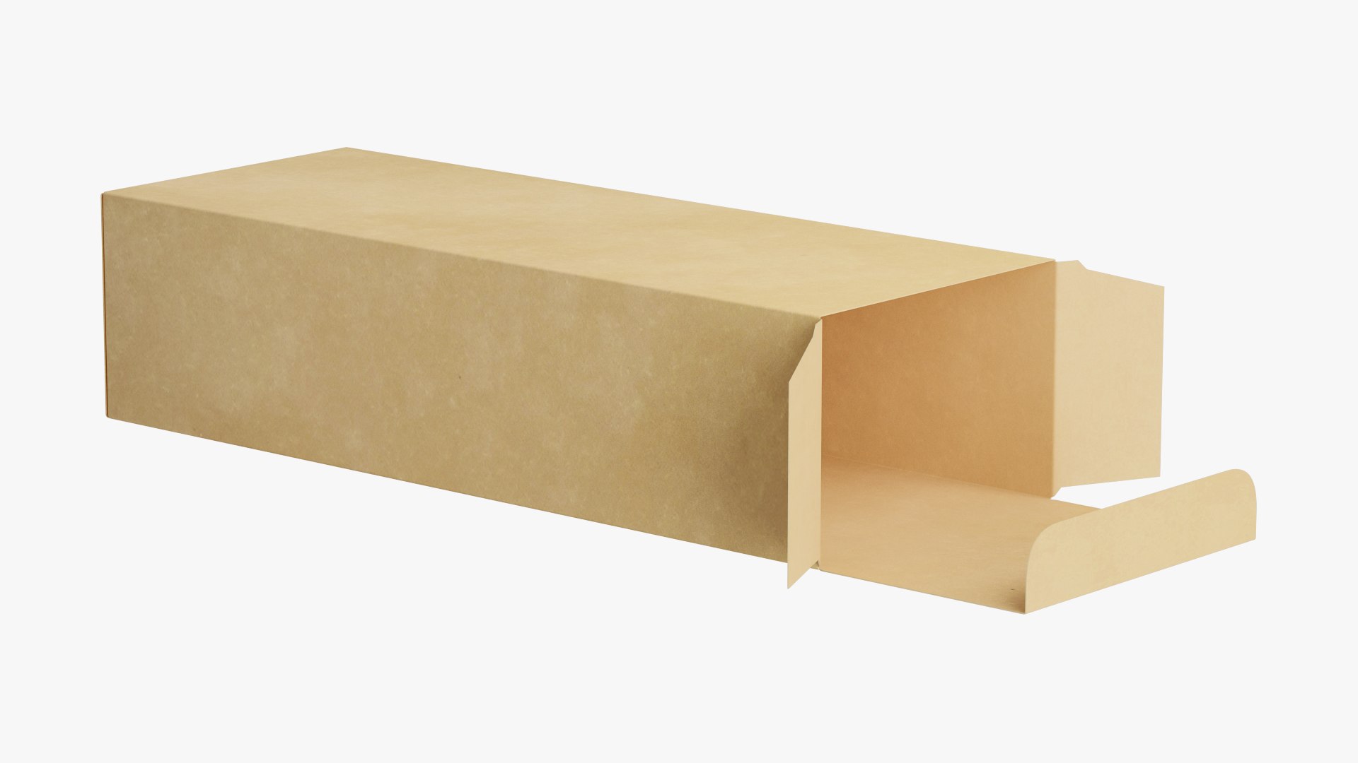 Open Packaging Box 07 3D Model - TurboSquid 2079326