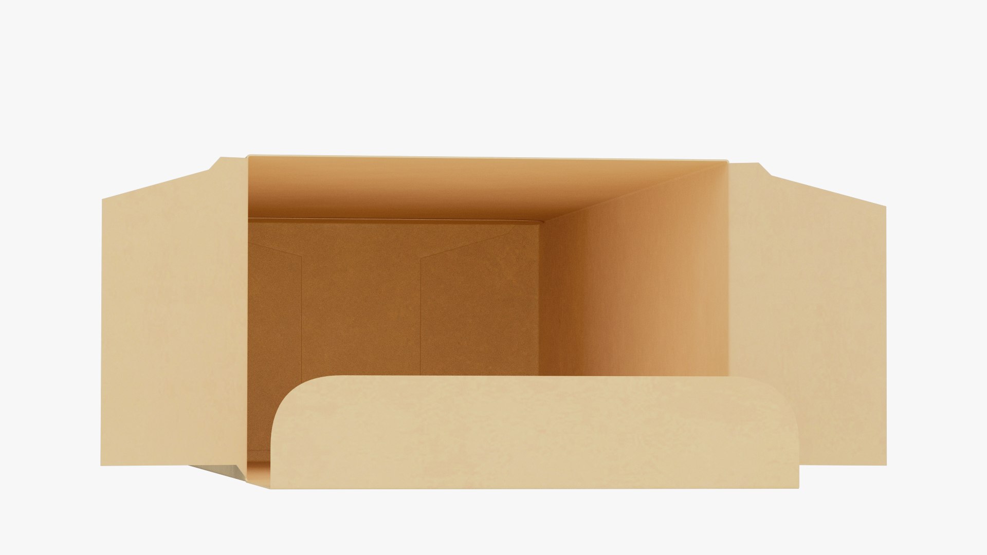 Open Packaging Box 07 3D Model - TurboSquid 2079326