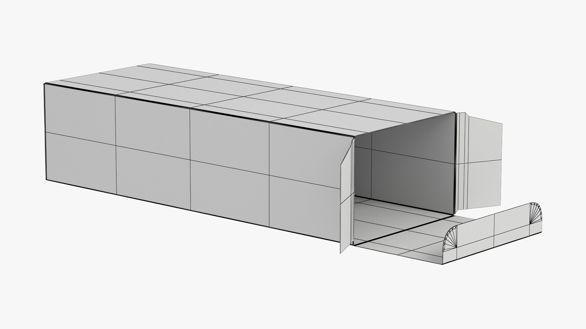 Open Packaging Box 07 3D Model - TurboSquid 2079326
