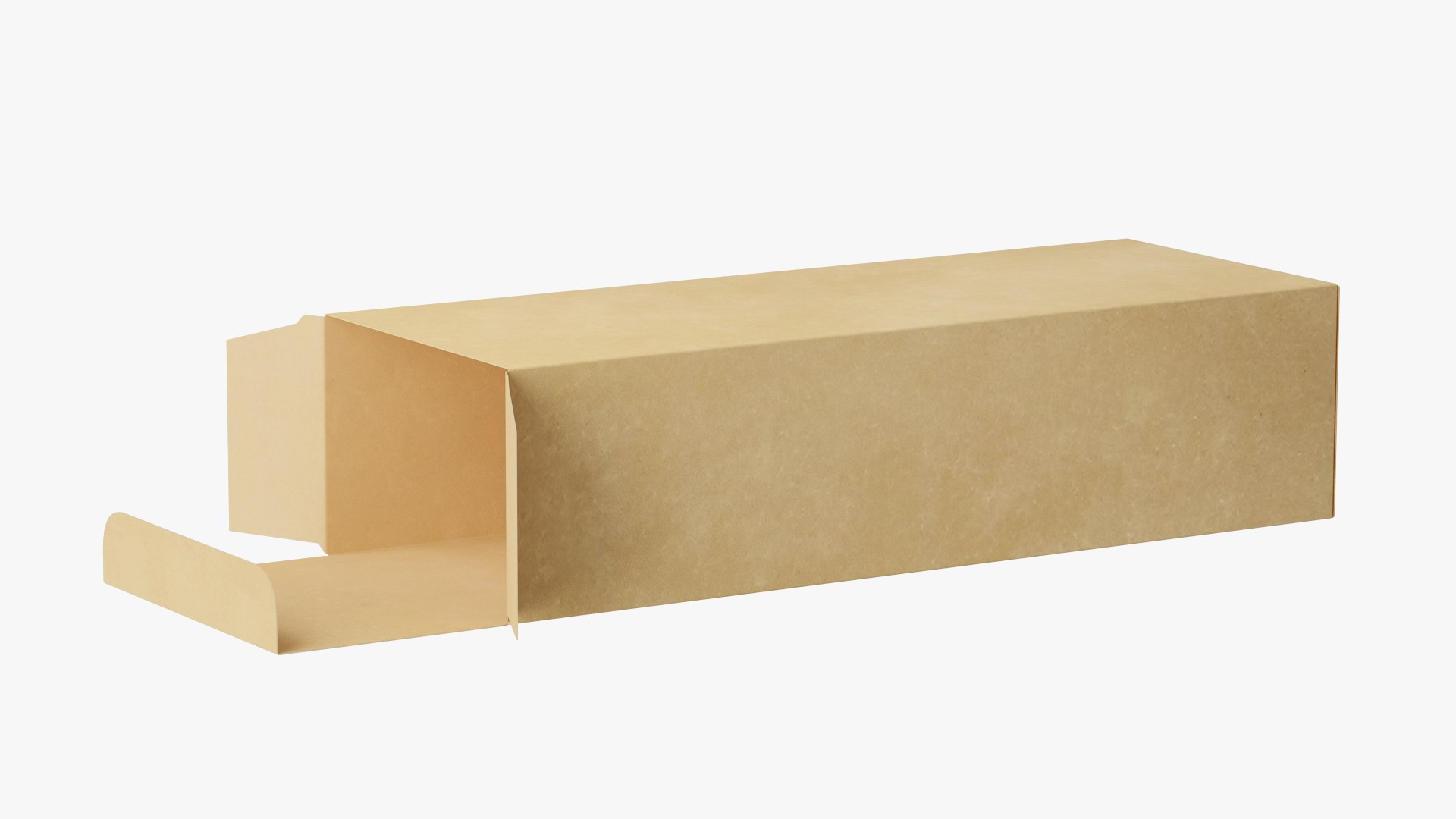 Open Packaging Box 07 3D Model - TurboSquid 2079326