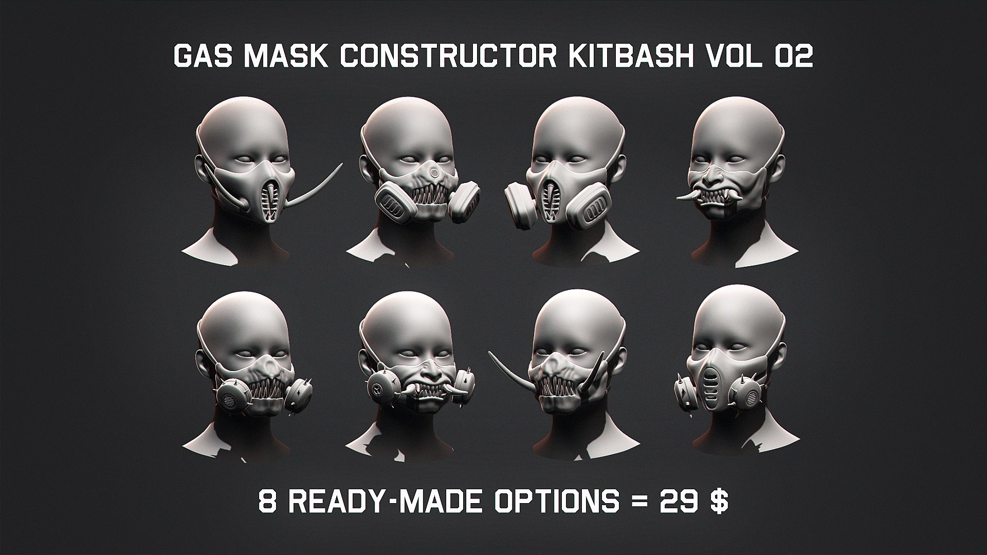 Free 3D Free Gas Mask Samples - TurboSquid 1879896