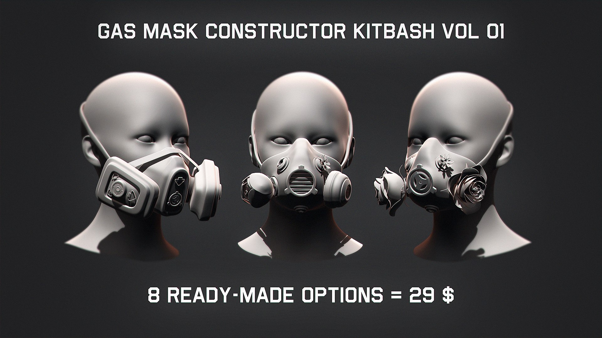 Free 3D Free Gas Mask Samples - TurboSquid 1879896