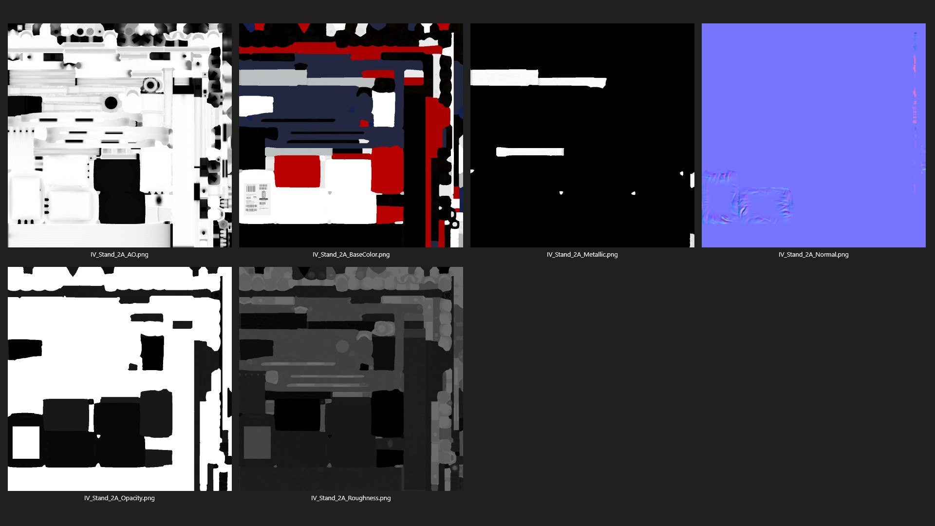 IV Stand 2A Model - TurboSquid 2042596