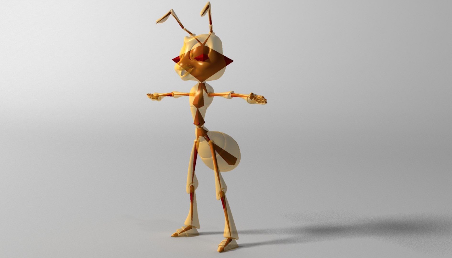 Cute Ant Rigged Anime 3D Model - TurboSquid 1364413