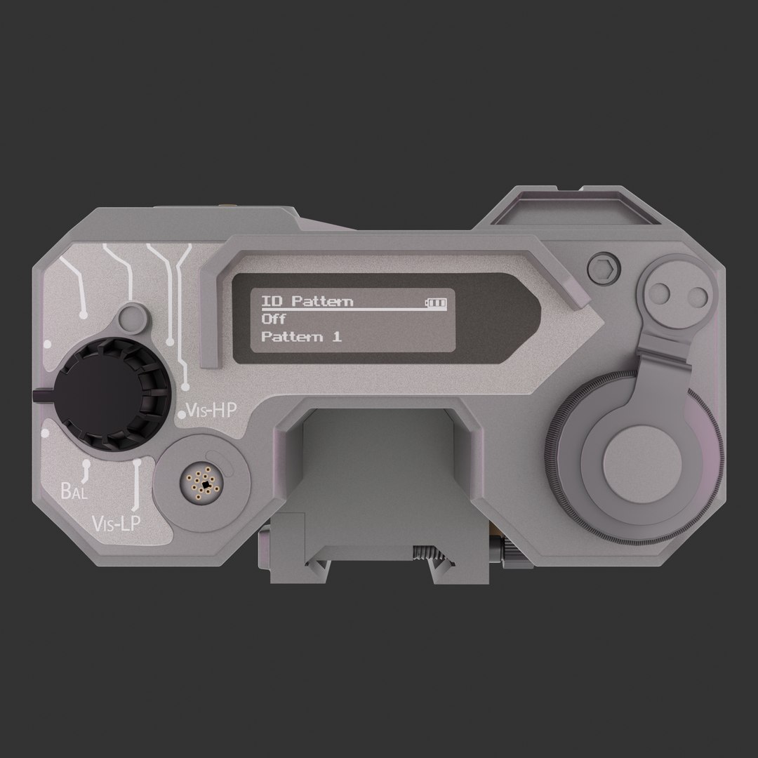 3D Wilcox Raptar Tactical Aiming Laser - TurboSquid 2241516