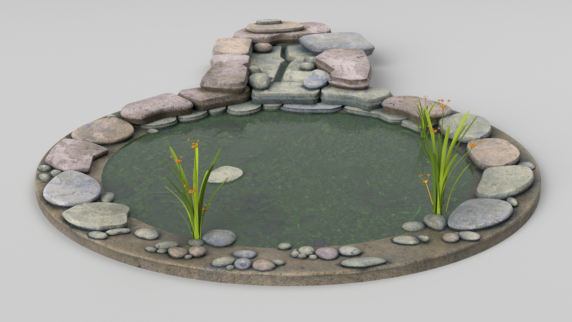 3D Pond Collection model - TurboSquid 1773254