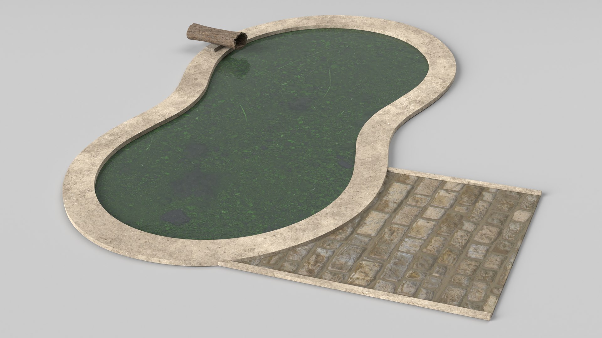 3D Pond Collection Model - TurboSquid 1773254