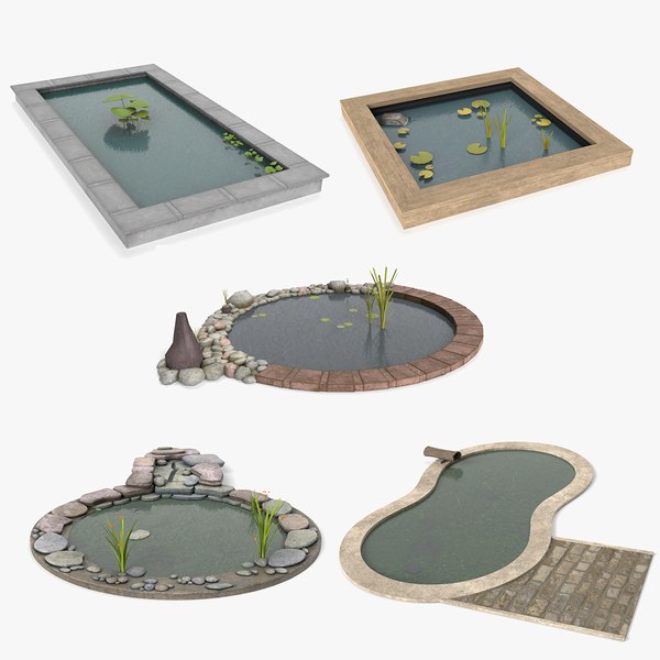 Free 3D Pond Models | TurboSquid
