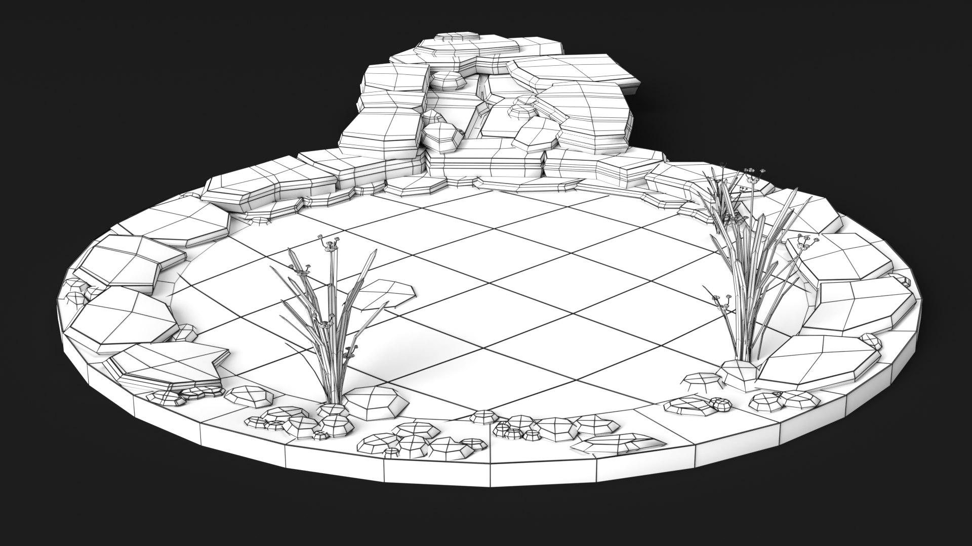 3D Pond Collection Model - TurboSquid 1773254