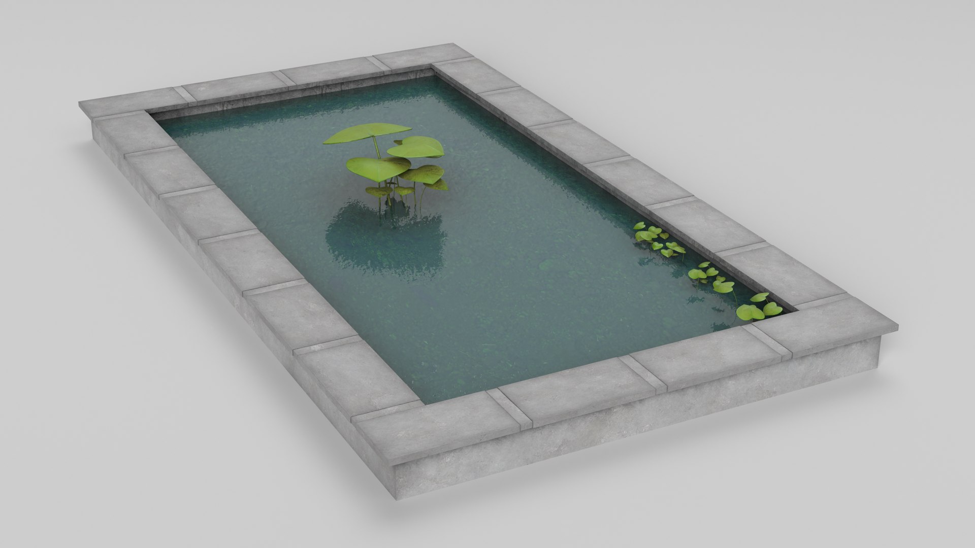 3D Pond Collection Model - TurboSquid 1773254