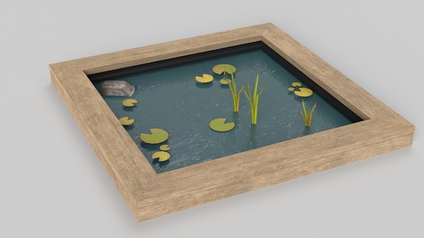 3D Pond Collection model - TurboSquid 1773254