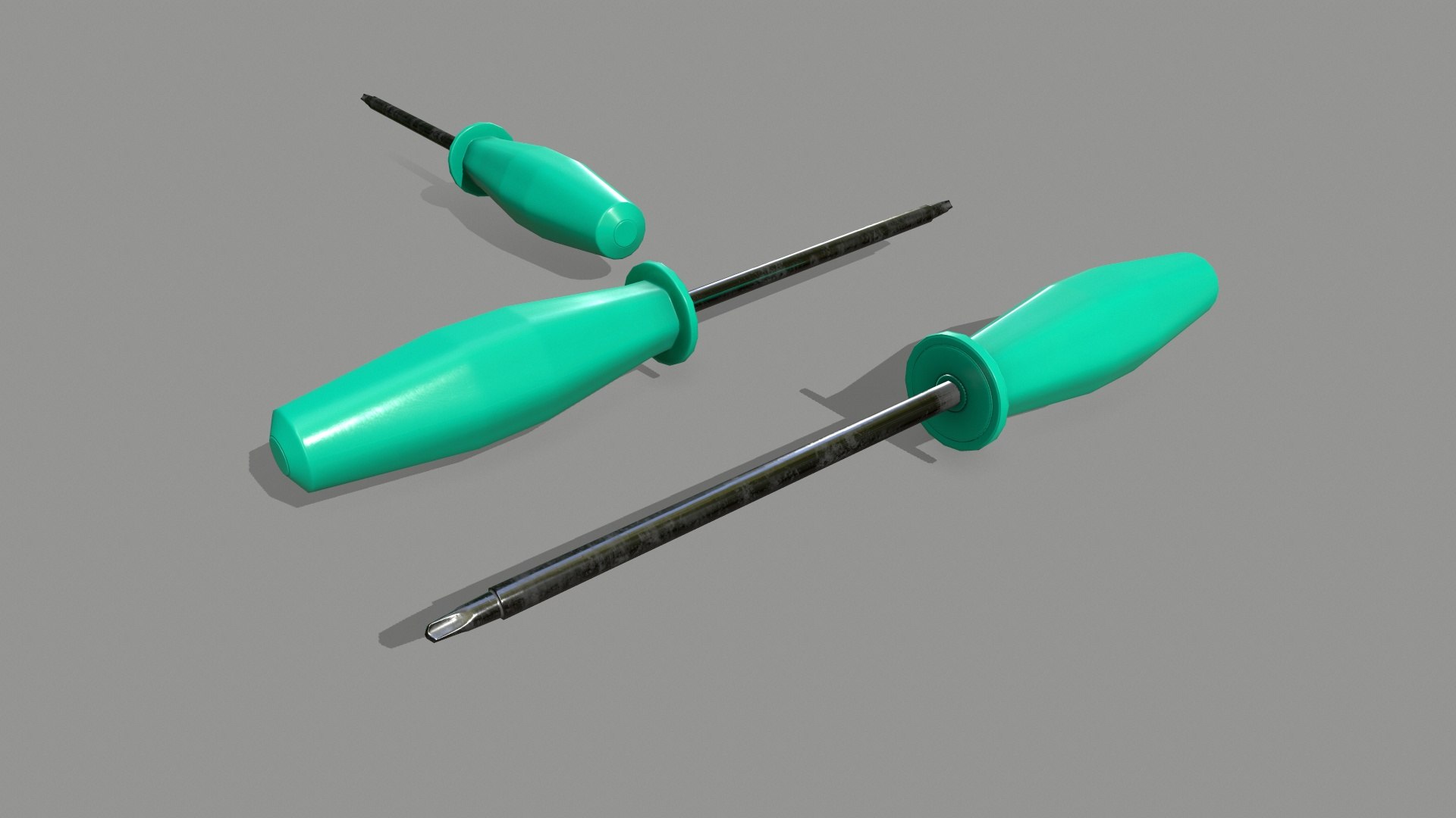 3D screwdriver 1 model - TurboSquid 1541748