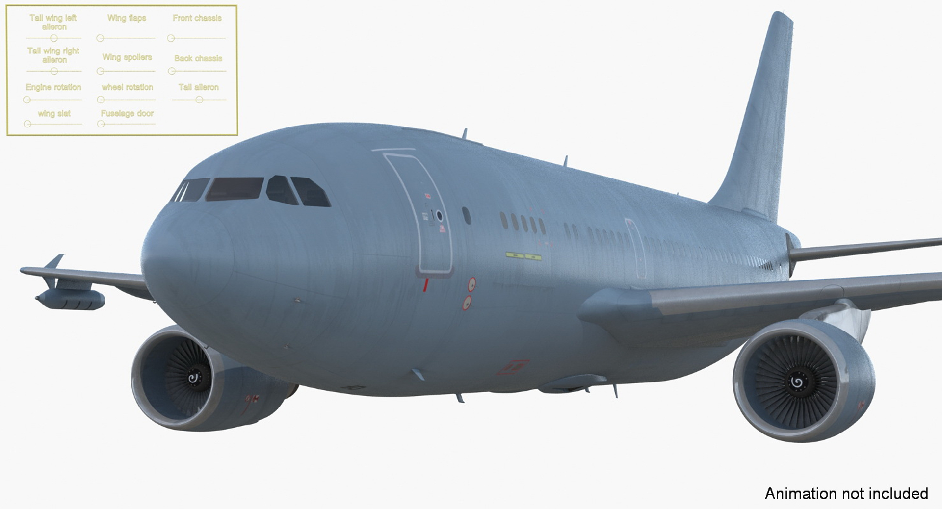 3D Model Airbus A310 Multi Role - TurboSquid 1231291