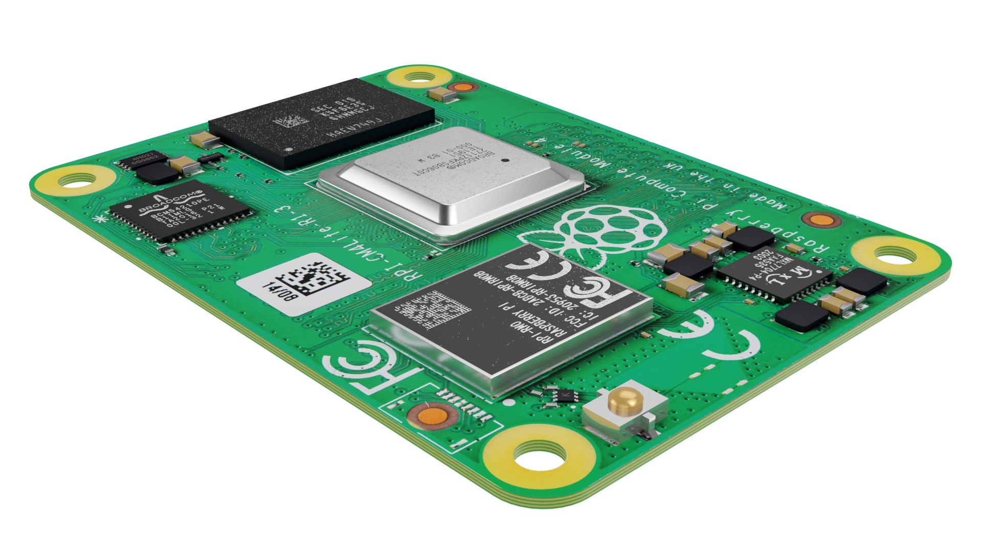 3D Raspberry Pi Compute Module 4 Model - TurboSquid 2245826