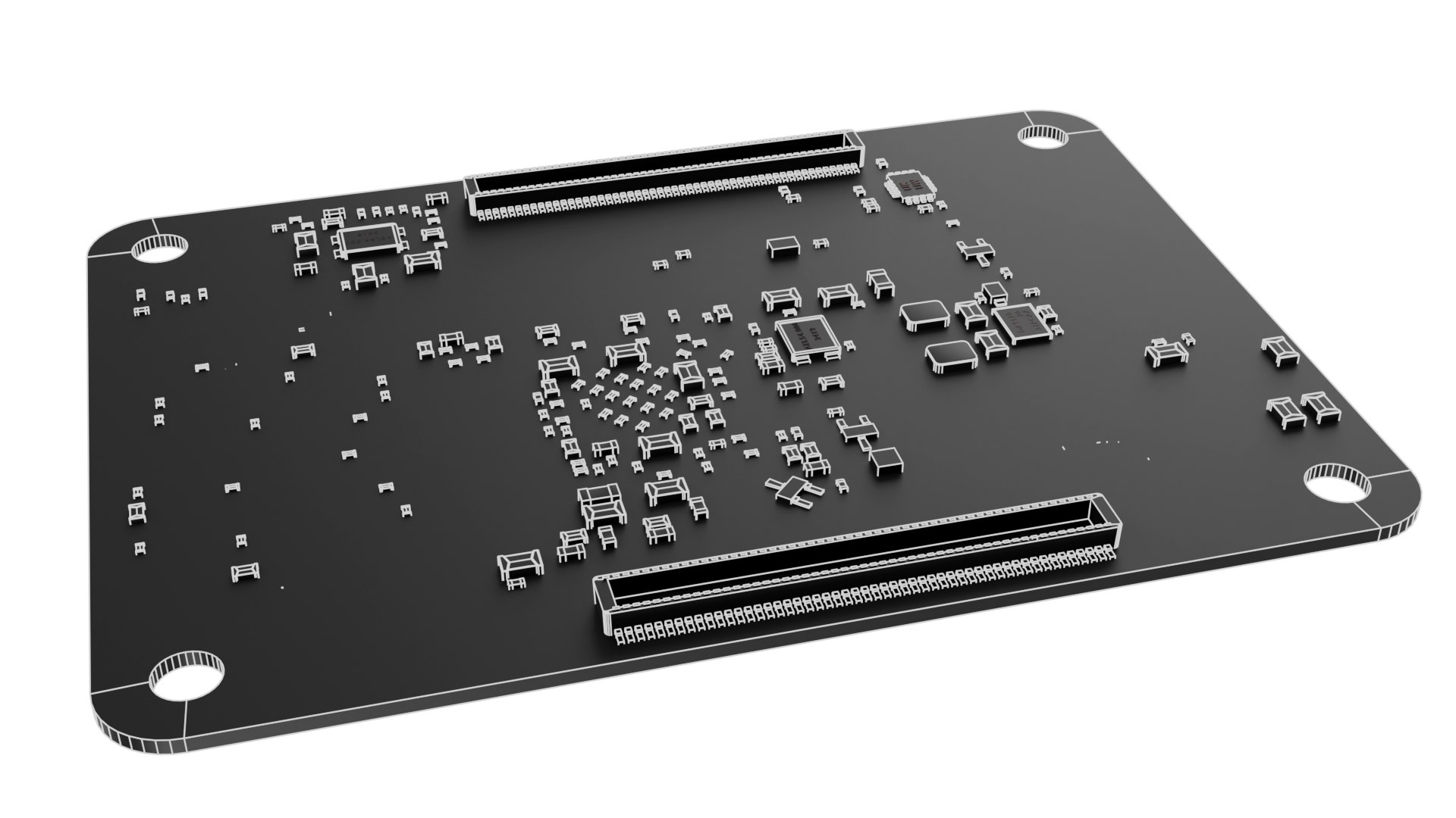 3d Raspberry Pi Compute Module 4 Model Turbosquid 2245826 