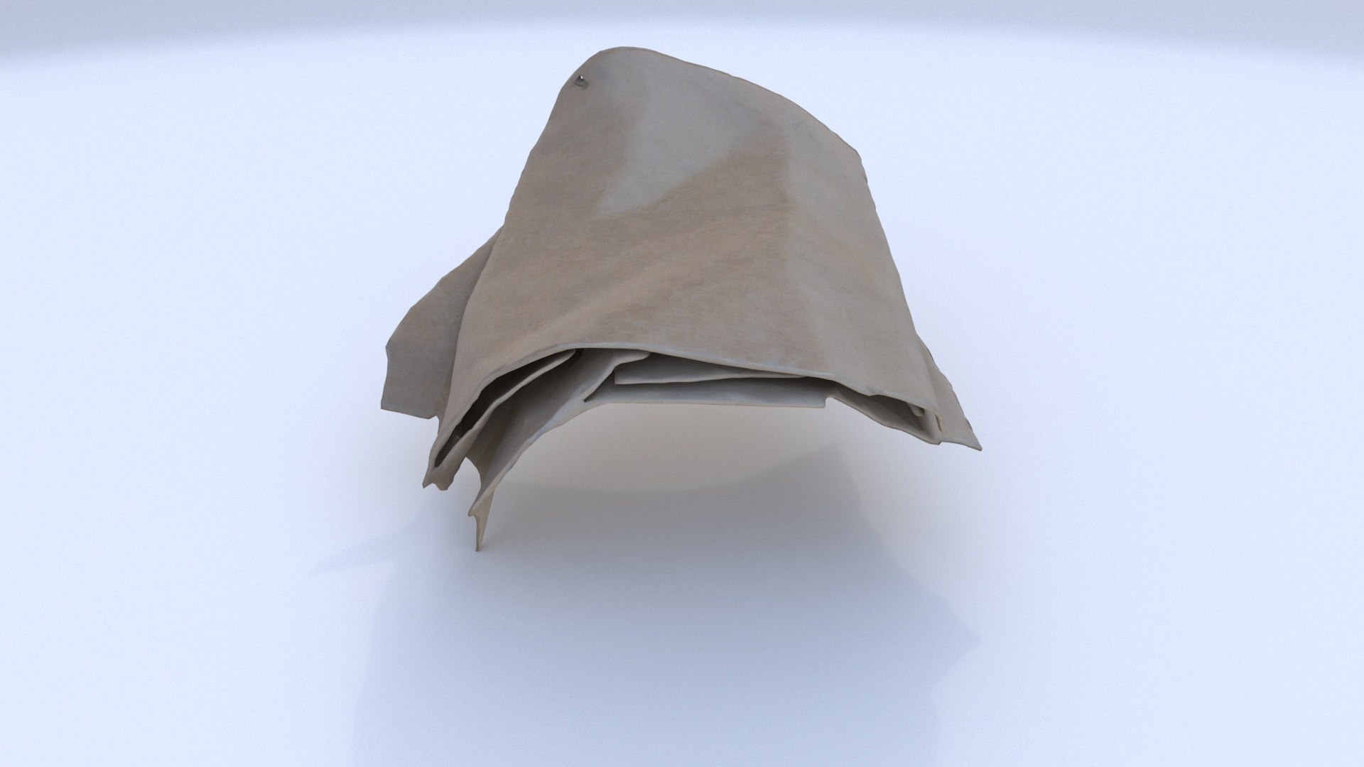 3D Linen Napkin Model - TurboSquid 2327646