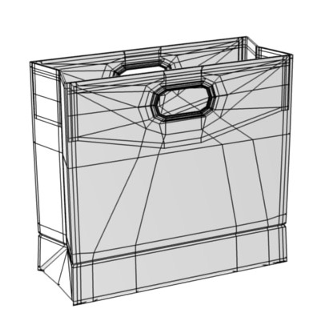 shopping bag 3d model