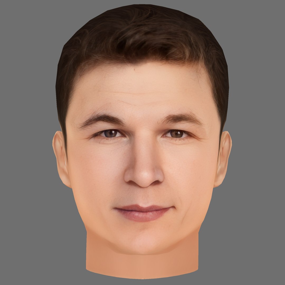 Alec Utgoff Head - Low Poly Head For Game 3D - TurboSquid 2298075