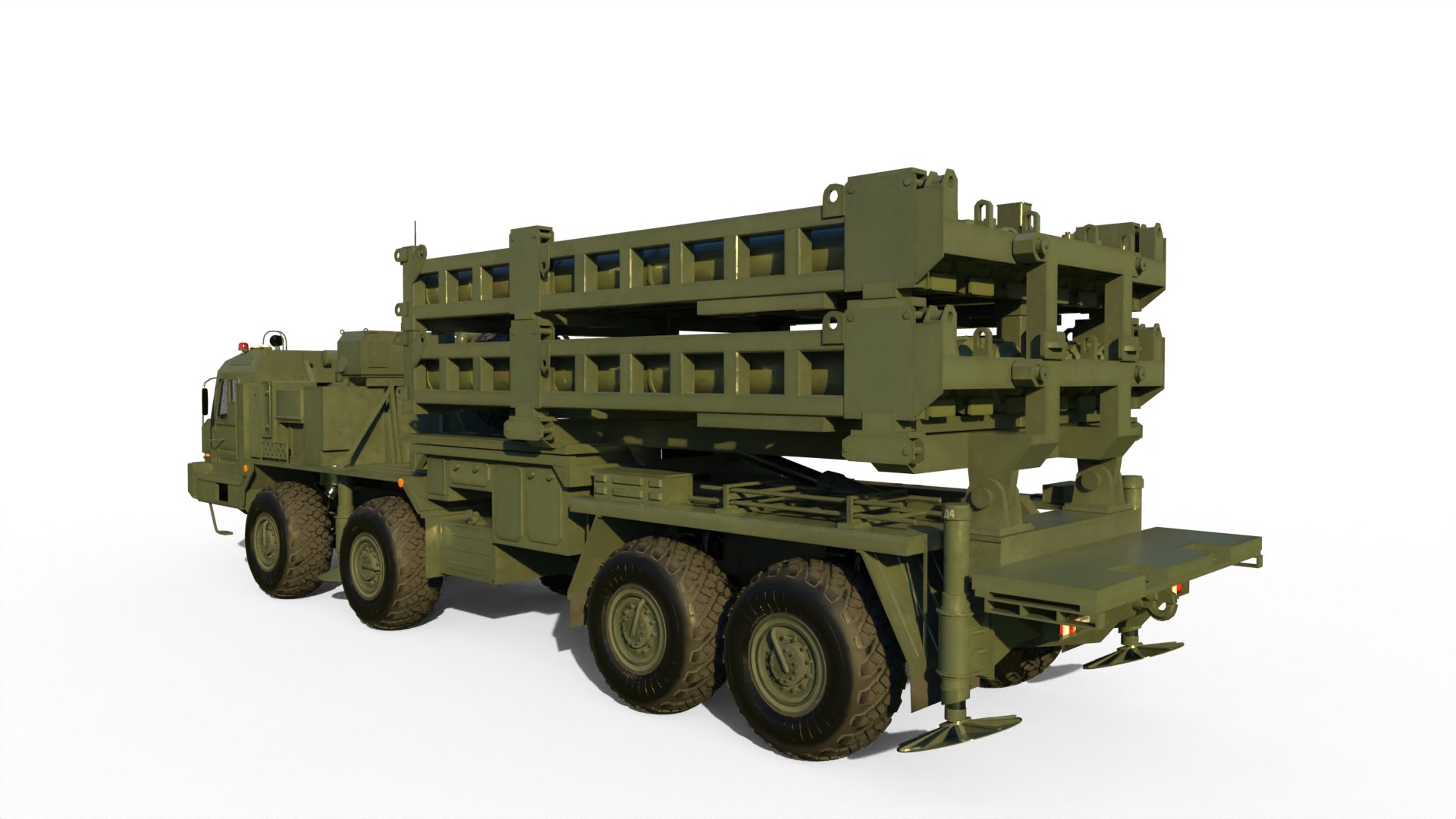 S-350 missile system 50P6E 3D model - TurboSquid 2129011