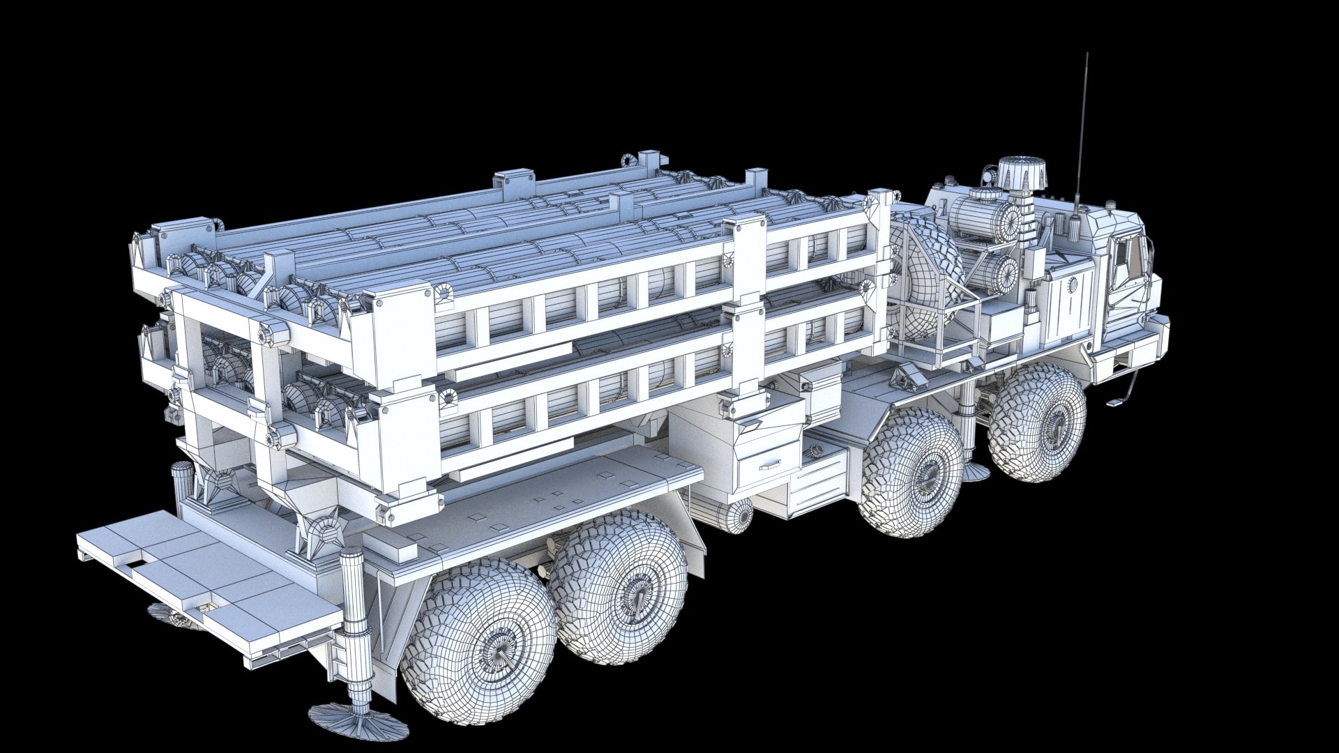 S-350 missile system 50P6E 3D model - TurboSquid 2129011