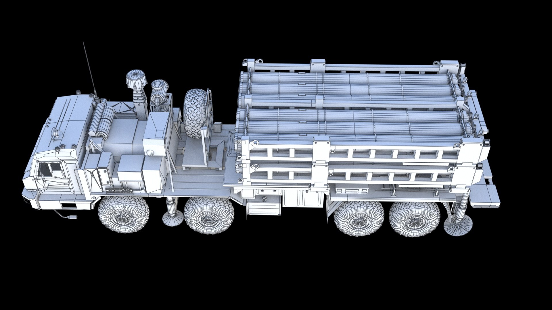 S-350 missile system 50P6E 3D model - TurboSquid 2129011