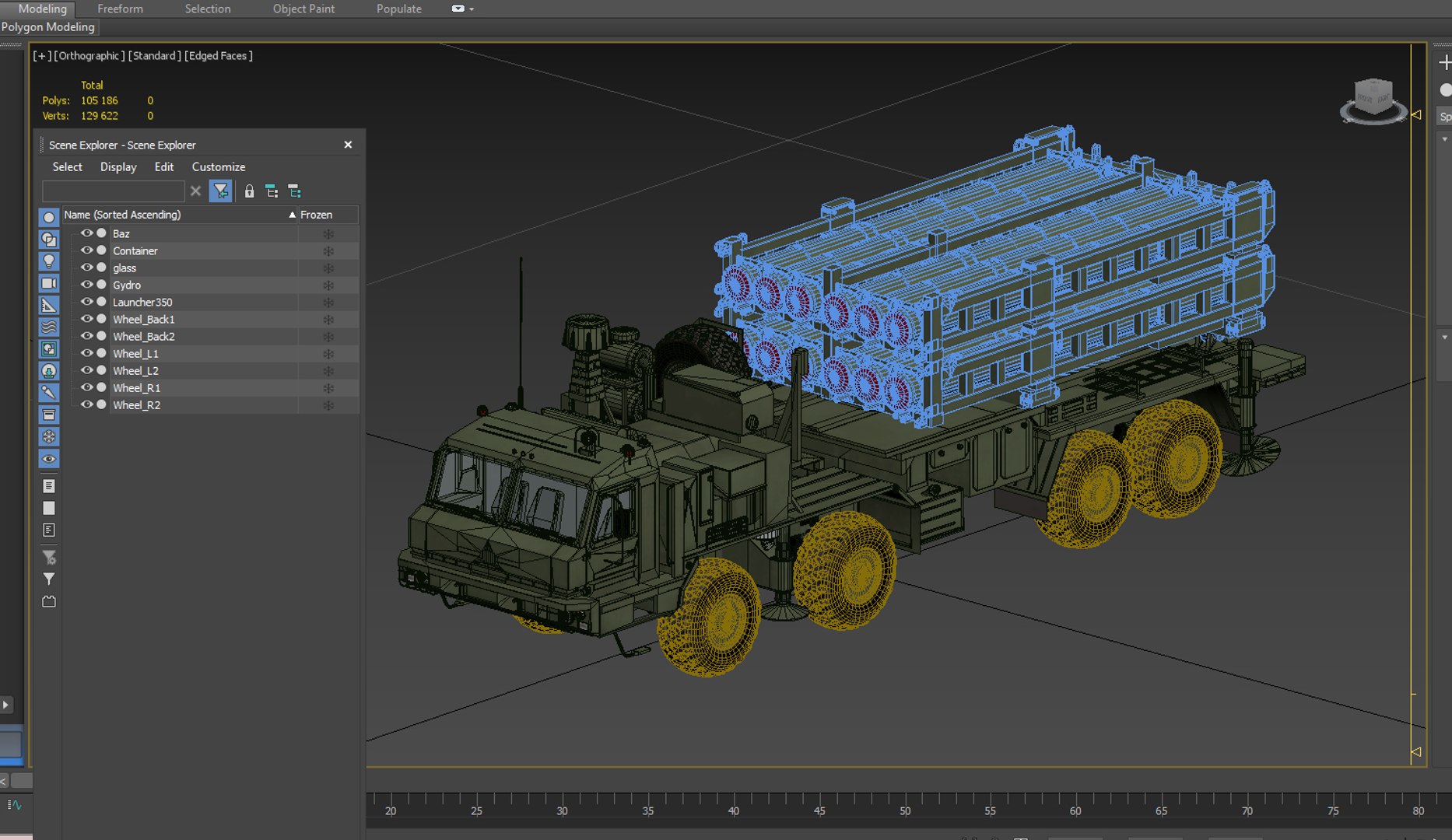 S-350 missile system 50P6E 3D model - TurboSquid 2129011