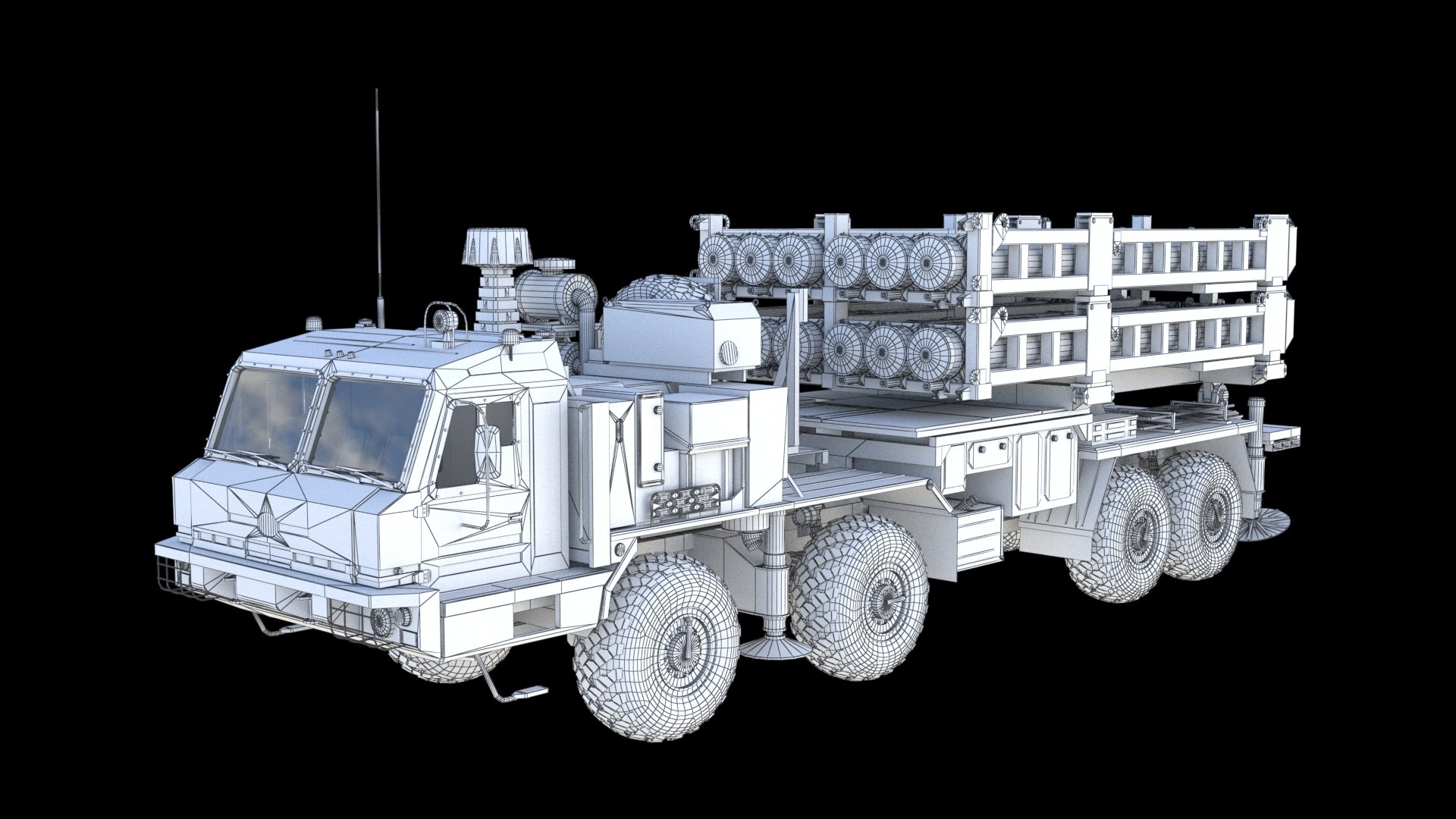 S-350 missile system 50P6E 3D model - TurboSquid 2129011