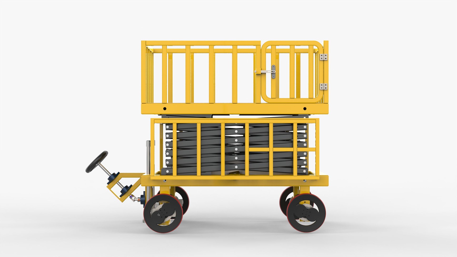 Free 3D Platform Lift Truck - TurboSquid 1955168