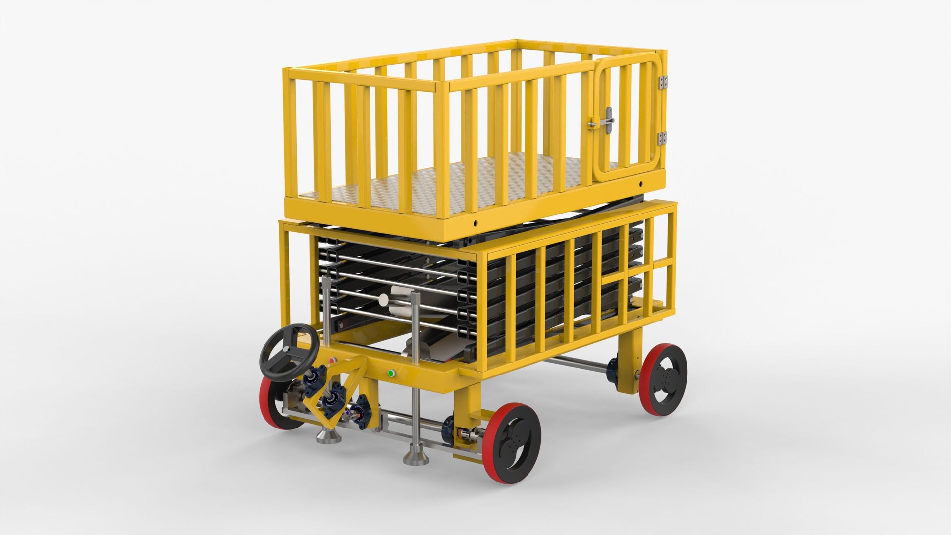 Free 3D Platform Lift Truck - TurboSquid 1955168
