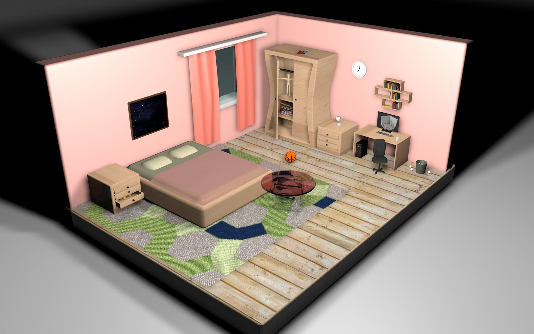 RoomBox 3D Model - TurboSquid 1781563