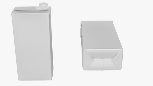 Rectangular Juice Box Collection 3D model - TurboSquid 1908604