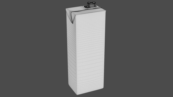 Rectangular Juice Box Collection 3D model - TurboSquid 1908604