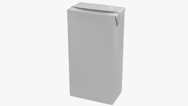 Rectangular Juice Box Collection 3D model - TurboSquid 1908604