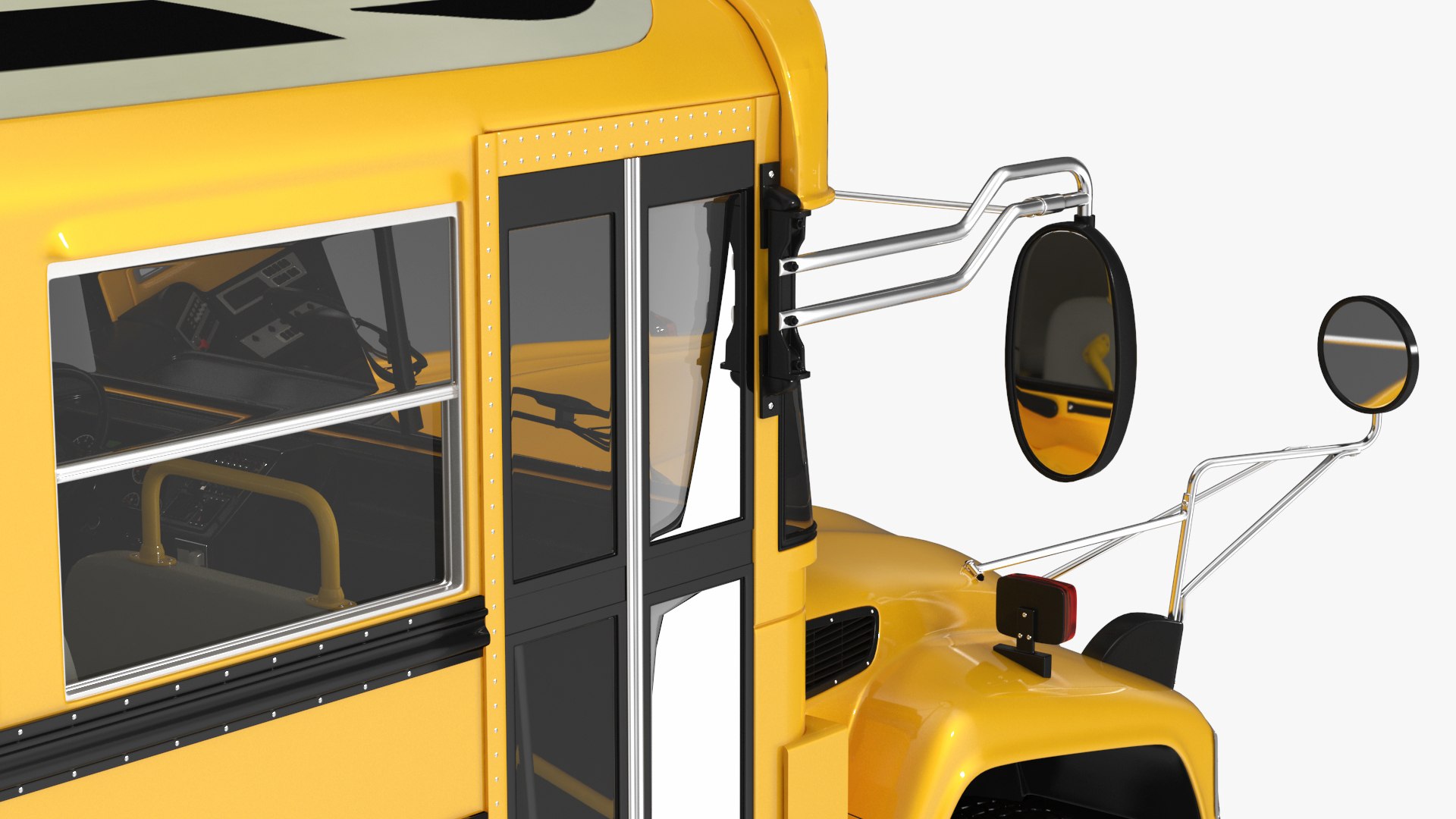 3D American School Bus model - TurboSquid 2131553