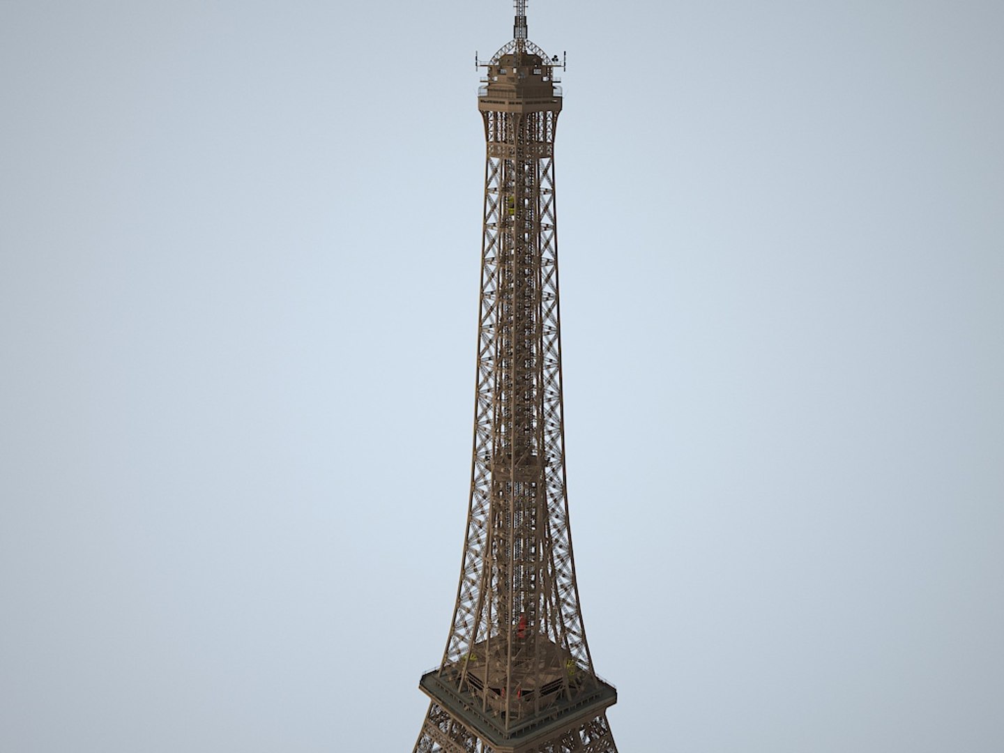 eiffel tower 3d model