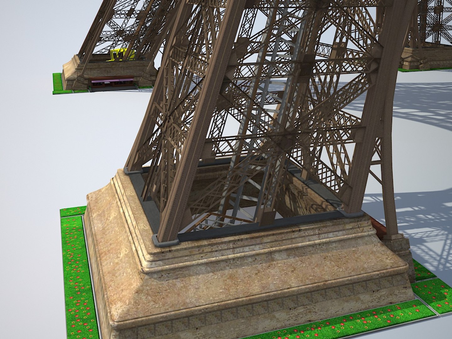 eiffel tower 3d model