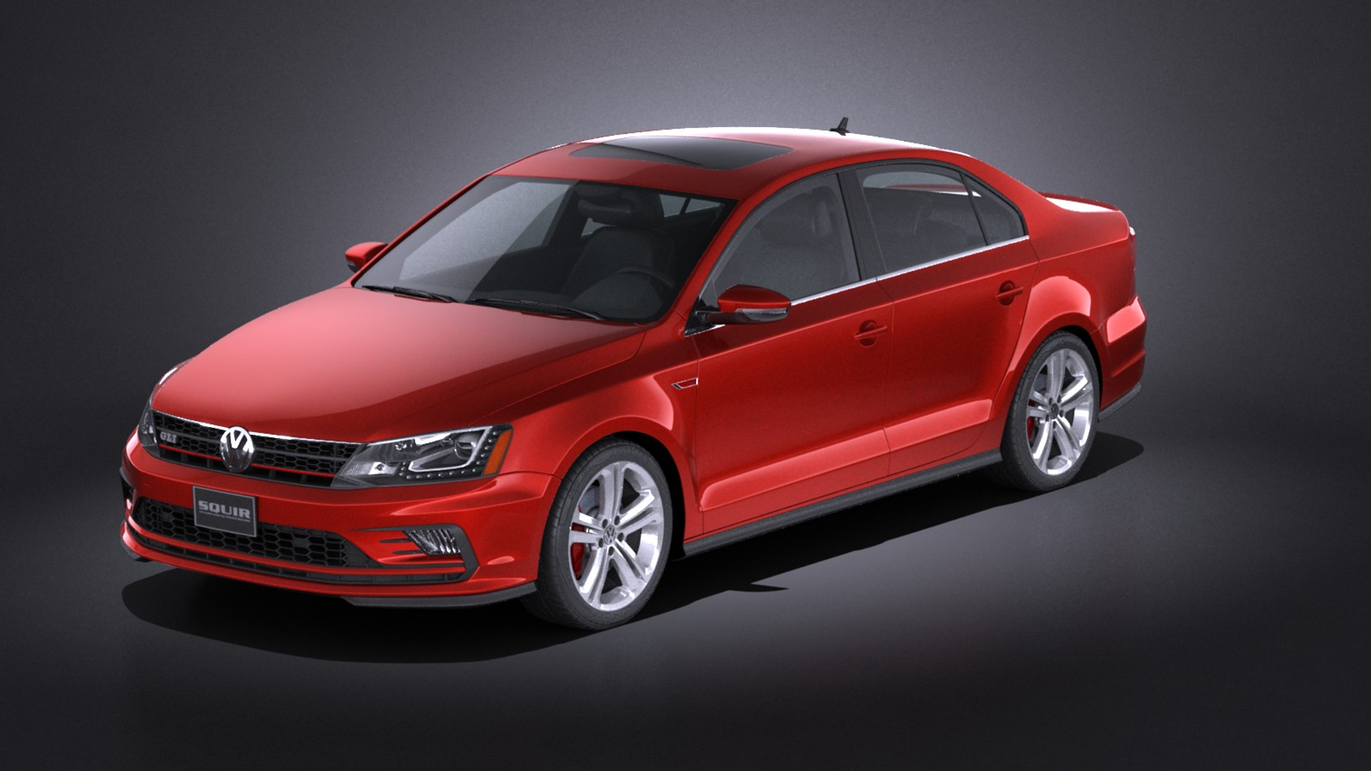 Volkswagen Jetta Gli 3d Model